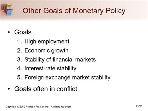 Chapter 8 Conduct Of Monetary Policy Tools Goals
