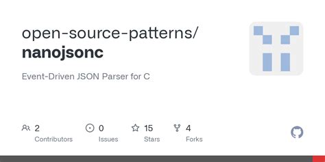 Github Open Source Patternsnanojsonc Event Driven Json Parser For C