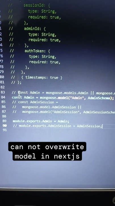 The Nextjs And Mongoose Model Drama Nextjs Mongoose Youtube