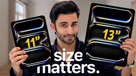 11” Vs 13” Ipad Size Comparison — A Tablet Vs Laptop Experience Youtube