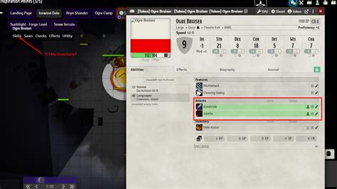 Dnd5e Some Npcs Lack Inventory · Issue 270 · Drentalfvtt Tokenactionhud · Github