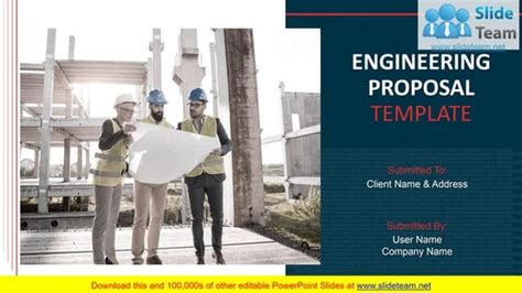 Architectural Engineering Proposal Powerpoint Presentation Slides Ppt