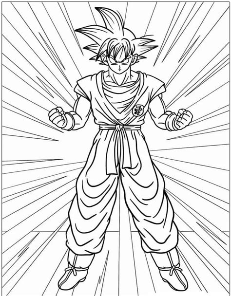 Coloring Pages Dragon Ball Z