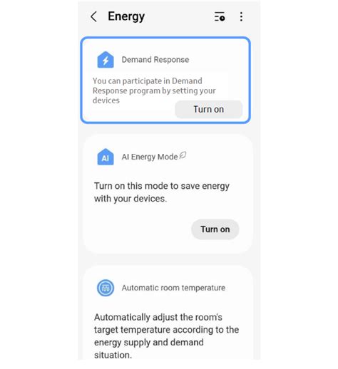 How To Set Up Smartthings Energys Auto Demand Response Samsung Uk