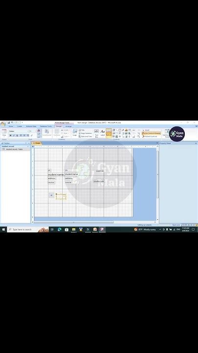 2 how to add command button form design msaccess youtube