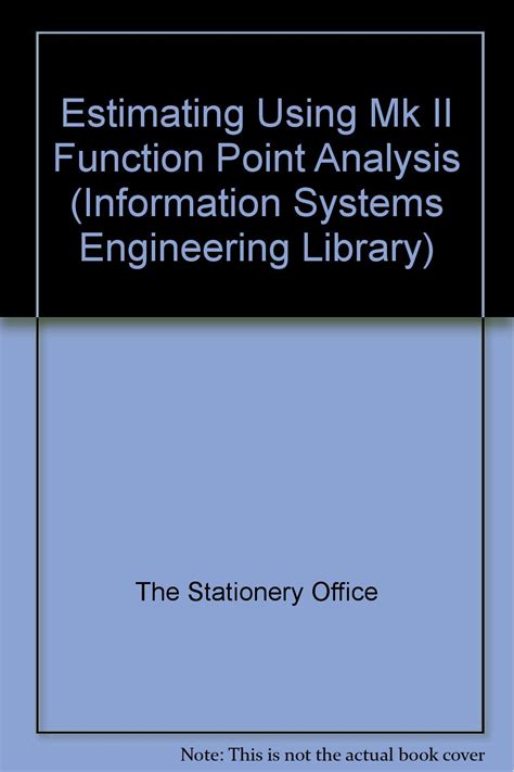 Estimating Using Mk Ii Function Point Analysis Information Systems