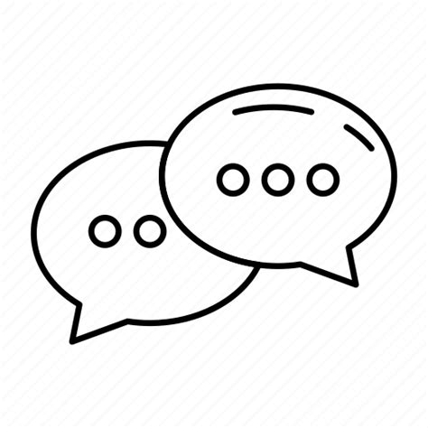 Chat Chatting Conversation Dialogue Icon