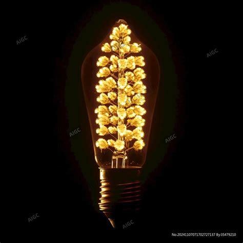 Ai创作图爱迪生led灯丝 爱迪生led灯泡 节能灯创意 灯泡篇 创意灯管 灯具创意照 灯泡素材 节能环保灯光 夜晚小灯泡 光影灯泡 钨丝灯泡