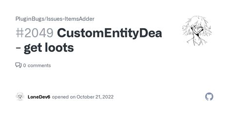 customentitydeathevent get loots · issue 2049 · pluginbugs issues