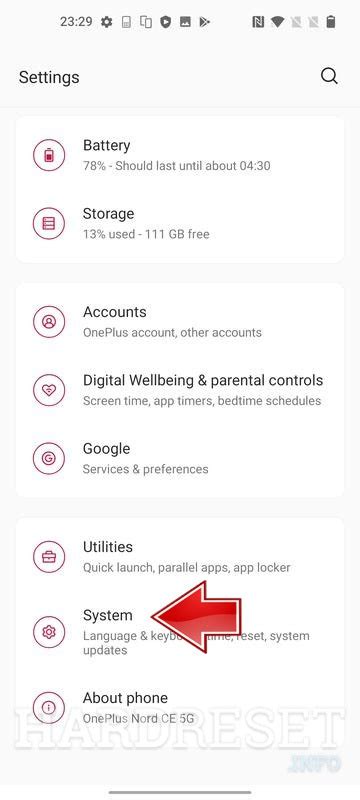 Reset Network Settings OnePlus Pro How To HardReset Info