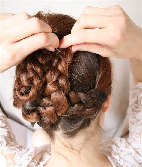 Braided Updo Tutorial Braid Updo Tutorial Braided Updo Updo Tutorial