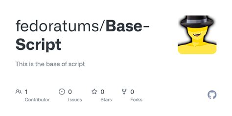 Github Fedoratumsbase Script This Is The Base Of Script