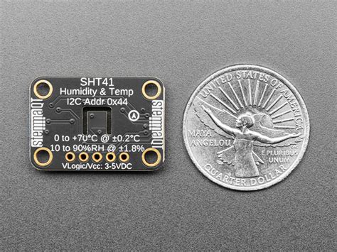Adafruit Sensirion Sht41 Temperature And Humidity Sensor [stemma Qt