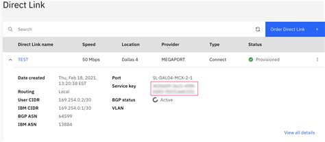 Ibm Cloud Direct Link 2 0 Megaport Documentation