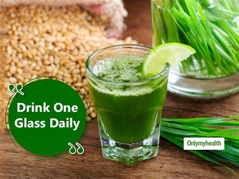 Drinking 1 Glass Of Wheatgrass Juice Daily Can Benefit Your Health In
