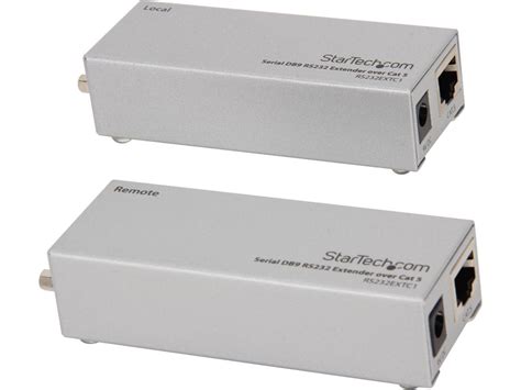 Rs232extc1 Serial Db9 Rs232 Extender Over Cat 5 Up To