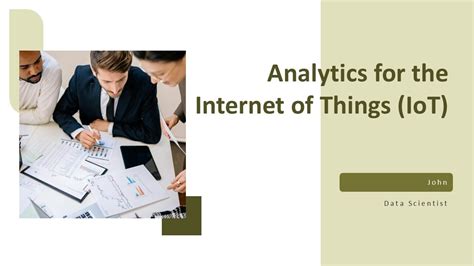 Analytics For The Internet Of Things Iot Ppt Powerpoint St Ai