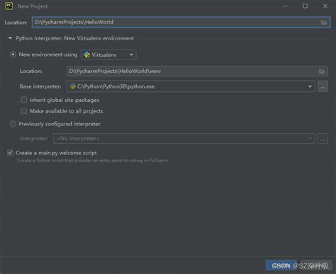 Python学习笔记——用pycharm编写第一个程序create A Mainpy Welcome Script Csdn博客