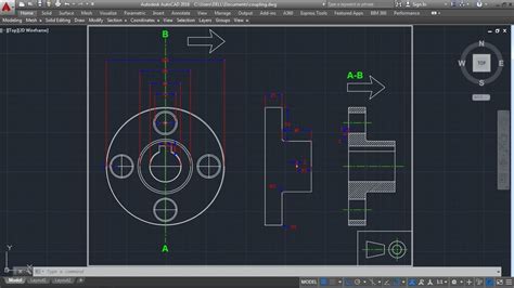 AutoCAD D How To Draw Coupling How To Use Dimension AutoCAD Training YouTube