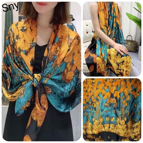 Луксозни копринени шалове Аксесоари Шумен Луксозни копринени шалове с размер 180 80 см