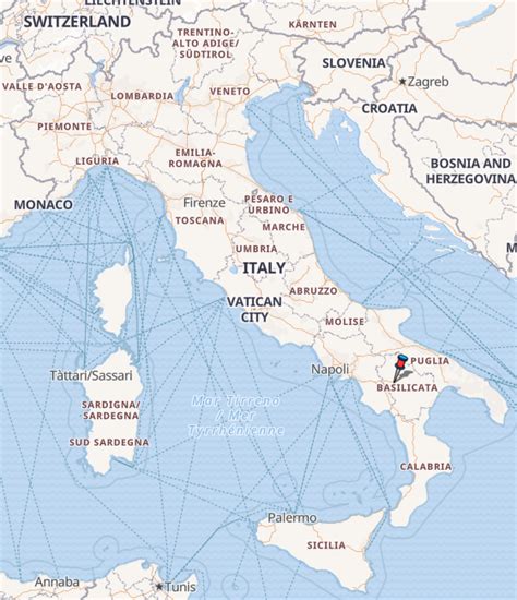 Potenza Italy Map Latitude And Longitude Where Is Potenza Maps