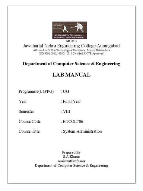 system administration lab manual pdf file transfer protocol