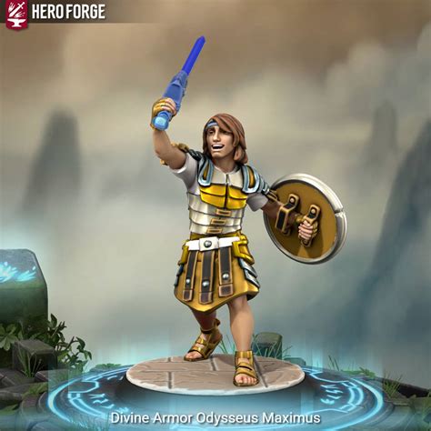 Divine Armor Odysseus Maximus Hero Forge By Tychotma 1 On Deviantart