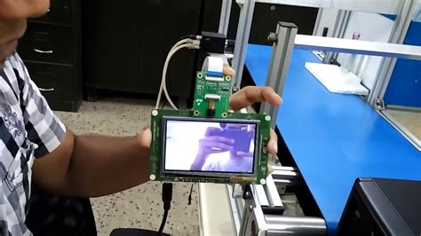 Stm32f7 Interfaced With Stm32f4 Dis Cam Youtube