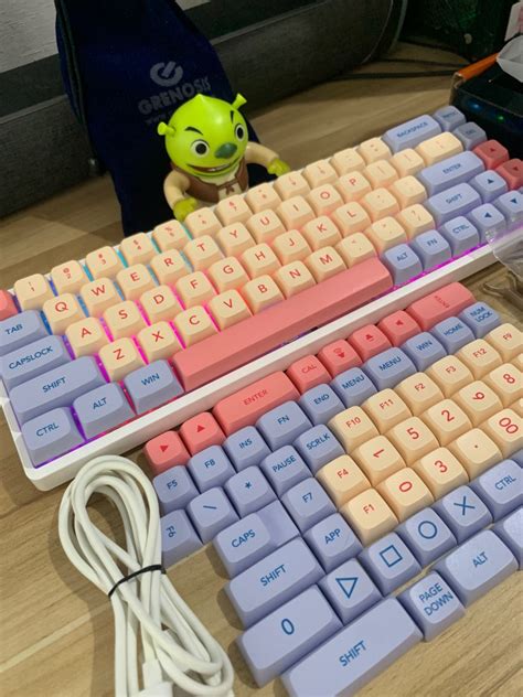 Rkg Royal Kludge Hotswap Trimode Mechanical Keyboard Brown Switch Computers Tech Parts