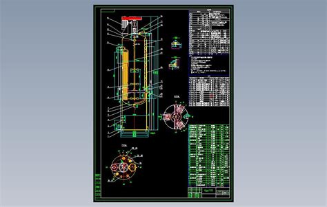 15立方米发酵罐 AutoCAD 模型图纸下载 懒石网