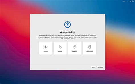 Don T Disable Accessibility Options During Setup Assistant MacBlog