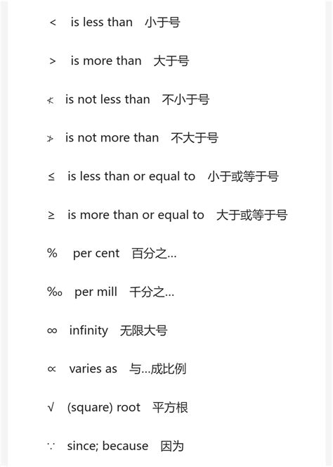 各种标点符号的英文表达合集