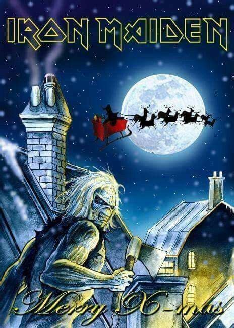 Christmas Iron Maiden Eddie Iron Maiden Rock And Roll