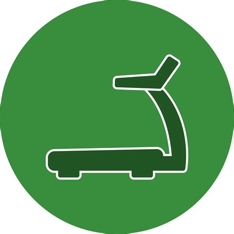 Vector Treadmill Icon 354588 Vector Art At Vecteezy