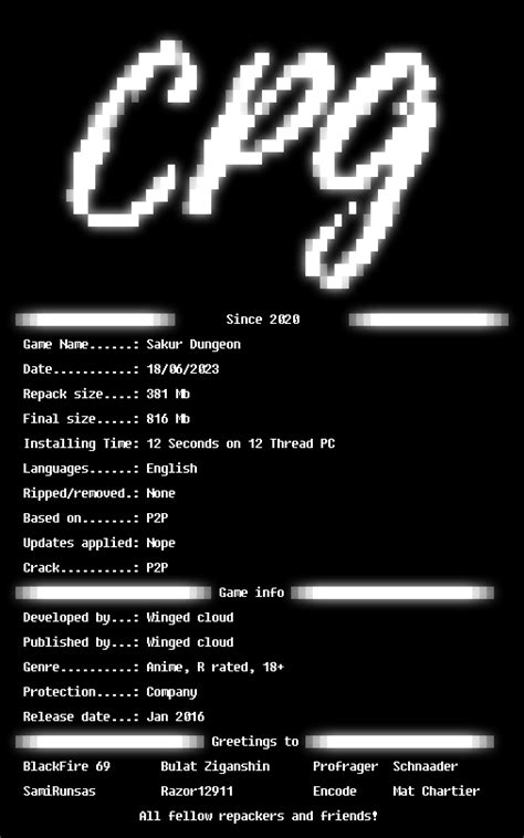 Sakura Dungeon Cpg Repacks