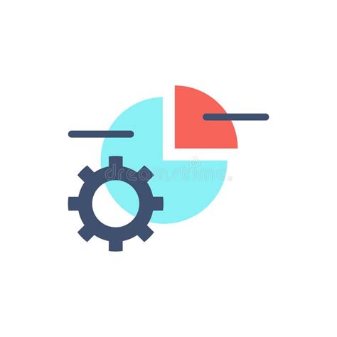 Data Processing Vector Icon Stock Vector Illustration Of Network Circular 142303717