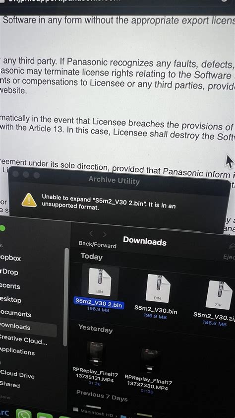 Need Help Downloading New Firmware Update Rlumixs5ii