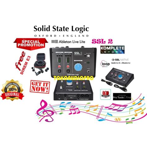 Jual Solid State Logic SSL2 USB Audio Interface Original Shopee Indonesia