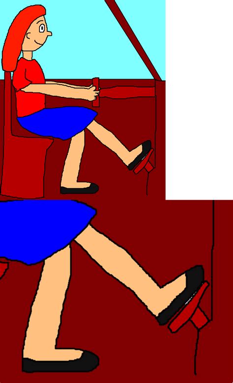 Red Pedal Pumping By Brendyflatsmjff On Deviantart