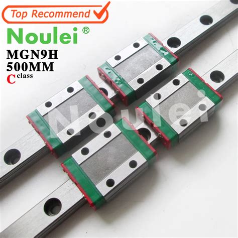 Noulei Mm CNC Guide Rail Set Pcs Stainless Steel MGN Mm Mini Linear Slide Rail Pcs
