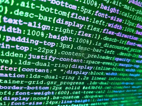 Abstract Computer Script About Big Data And Blockchain Database