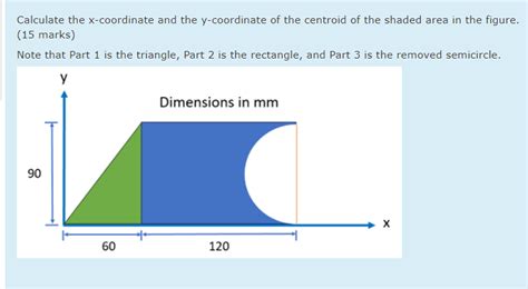 Solved Calculate The X Coordinate And The Y Coordinate Of Chegg Com