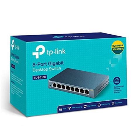 Gigabit Switching Hub 8 Port TP LINK TL SG108 7 สวตซ PoE Lazada co th