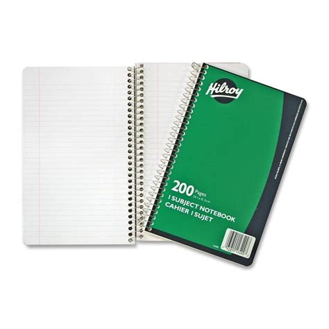 Hilroy® Executive Coil 1 Subject Notebook 6 X 950 Assorted 200
