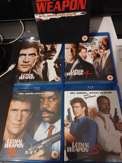 Lethal Weapon Collection Blu Ray Set Paid 15 Worth It Considering A 4k Transfer Will Never