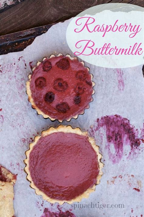 Raspberry Buttermilk Pie Two Ways Spinach Tiger