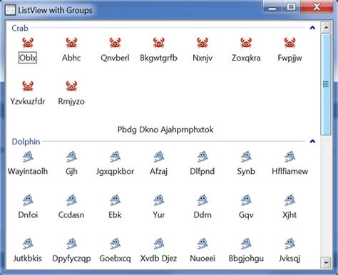 Group Listview Vbforums