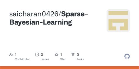 github saicharan0426 sparse bayesian learning
