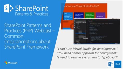 Common Misconceptions About Sharepoint Framework Microsoft Community Hub