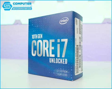 Cpu Intel Core I7 10700k 3 8ghz Turbo Up To 5 1ghz 125w Socket Int Skycomputer Vn